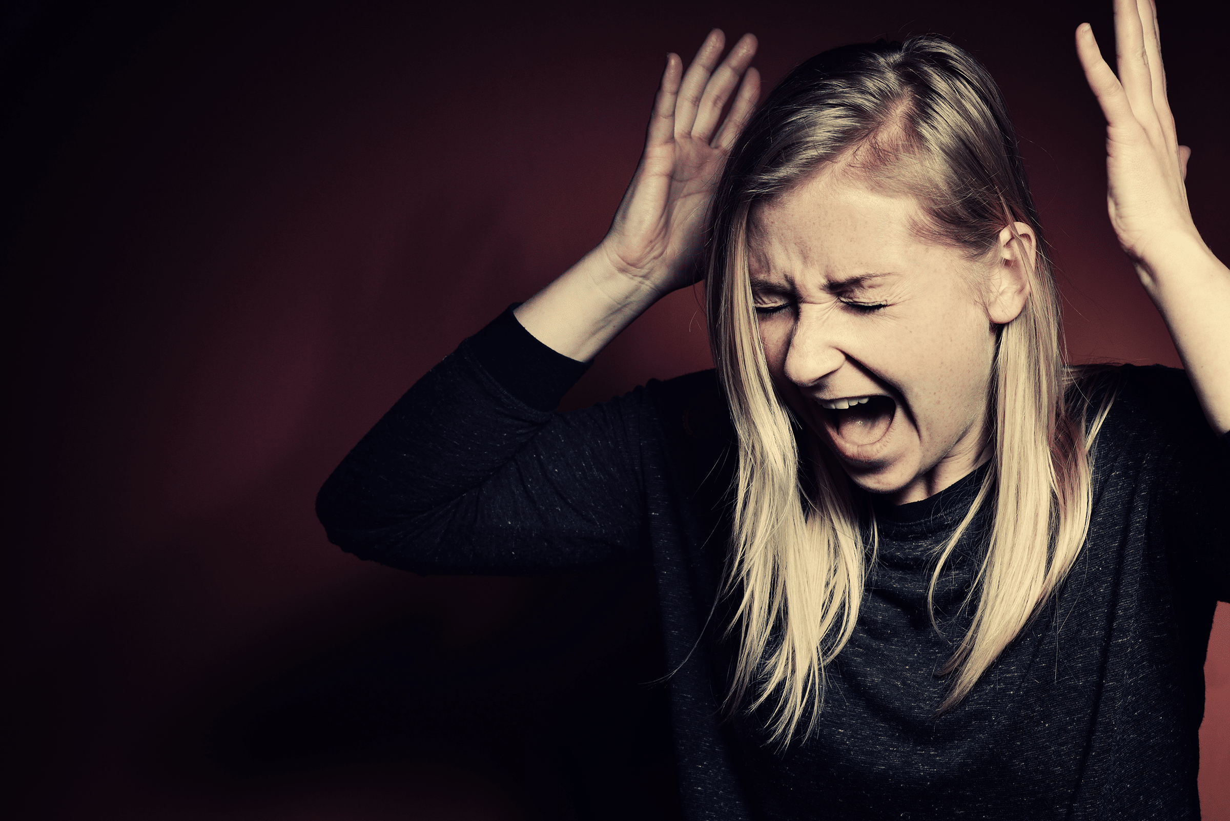 Mentally Insane Woman